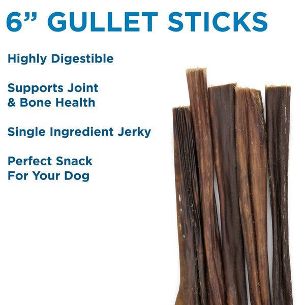 6-Inch Gullet Stick | Best Bully Sticks