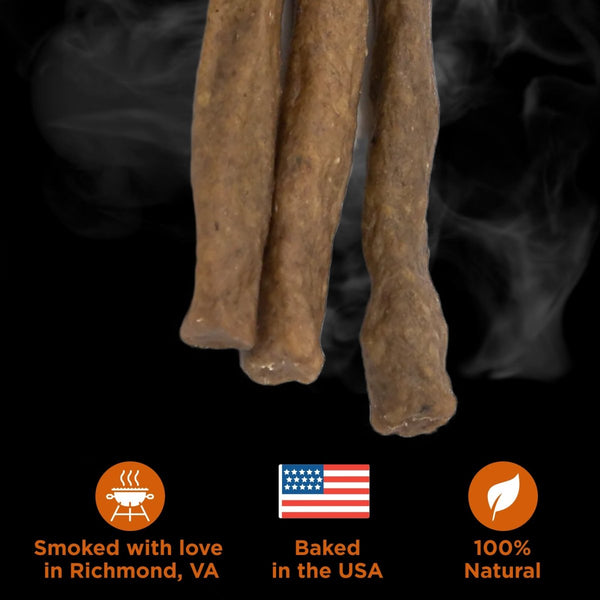 Hickory Smoked Beef Snack Sticks Medium